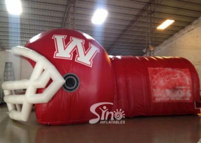 Cina Tela cerata senza piombo del PVC di calcio del casco della tenda gonfiabile enorme del tunnel in vendita