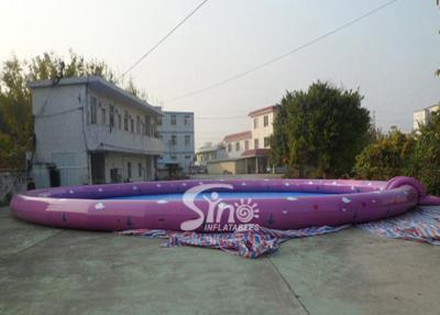 Cina la piscina gonfiabile gigante all'aperto dell'acqua del diametro di 20m per gli adulti dei bambini N innaffia lo spettacolo del parco in vendita