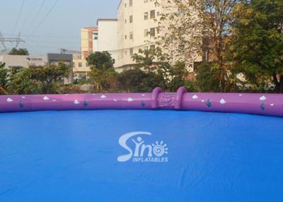 Cina la piscina gonfiabile gigante all'aperto dell'acqua del diametro di 20m per gli adulti dei bambini N innaffia lo spettacolo del parco in vendita