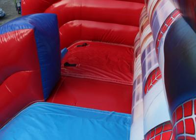 Cina 7 metri dei bambini di scivolo gonfiabile d'altezza dello Spiderman con stampa digitale completa per i partiti all'aperto in vendita