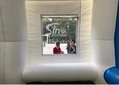 China barraca inflável hermética azul branca do banquete de casamento de 15m x de 15m N grande com melhor material da fábrica inflável de China à venda