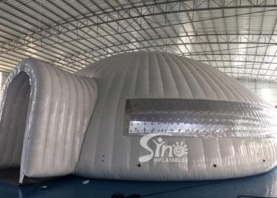 Cina Tenda gonfiabile bianca ermetica della cupola dell'iglù di Weding di esplosione con Windows trasparente per gli eventi all'aperto dell'interno del partito di N in vendita