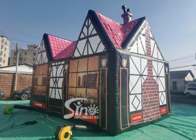 Cina Camera gonfiabile inglese del pub di pop-up portatile mobile con lo schermo pieno della mosca di stampa e del rotolo di Digital su in vendita