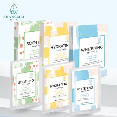 Китай Улучшите маску листа притупленности VC Moisturizing для чувствительной кожи укрепляя ISO22716 продается