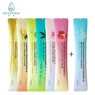 Cina Il tè verde ringiovanisce gli idro preservativi dell'OEM di Jelly Face Mask Hemp del collagene liberi in vendita