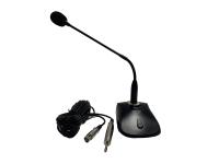 China Lightweight DC3V PA Microphone System Table Top Mic 200Ohms for sale