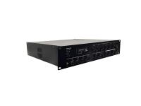 China OEM 60W Speaker Amplifier Black 2U Rack Mount Mixer Amplifier for sale