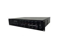 China OEM 60W Speaker Amplifier Black 2U Rack Mount Mixer Amplifier for sale