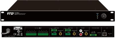 中国 1U高さ8の地帯IPネットワークの可聴周波アダプターAC230V IGMP ARP ICMPの議定書 販売のため
