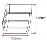 China 5in 2 Way Compact Line Array Column Speakers PA System 4kHz Wearproof for sale