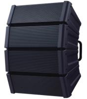 China 5in 2 Way Compact Line Array Column Speakers PA System 4kHz Wearproof for sale