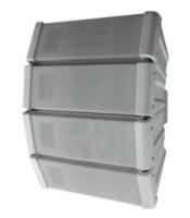 China RoHS Gray Compact Line Array Column Speaker PA System OEM ODM for sale