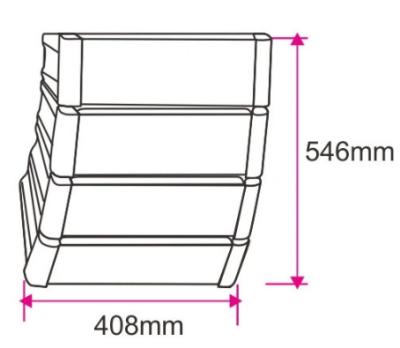 Cina ODM dell'OEM dell'altoparlante dell'altoparlante di RoHS Gray Compact Line Array Column in vendita