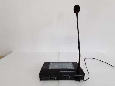Cina 120 Zone Capacity Voice Evacuation Gooseneck Wireless System Touch Screen Remote Paging Microphone in vendita