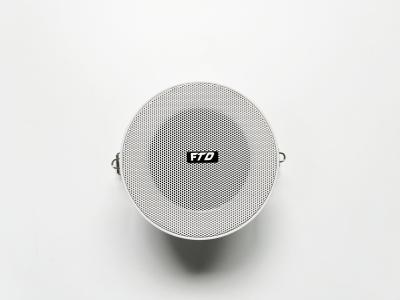 Cina PA System 6W / 100V 3'' Ceiling Speaker ABS With Cover in vendita