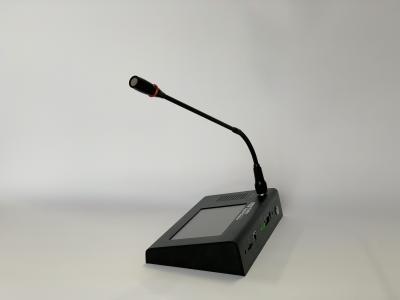 中国 Ip Networked Audio System Remote Touch Screen Microphone 販売のため