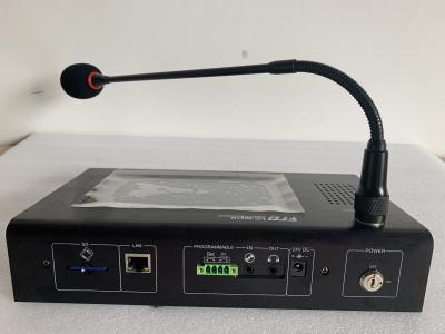 中国 Dc 24v Ip Network Pa System Remote Touch Sreen Microphone 販売のため