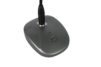Cina Hot Sale Gooseneck Wired Microphone Condenser Tabletop Microphone With Dc9v in vendita