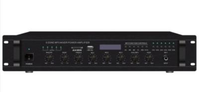 Cina Audio dell'amplificatore di zona 500w dell'amplificatore 6 del miscelatore con la serie completa del sistema di diffusione sonora di FM & del MP3 in vendita