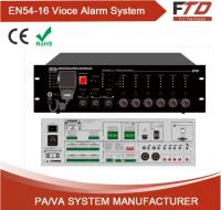 China 6 Zone Voice Evacuation Amplifier marine evacuation system for sale