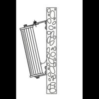 China portable line array pa system Outdoor Column Speaker (30W/20W) for sale