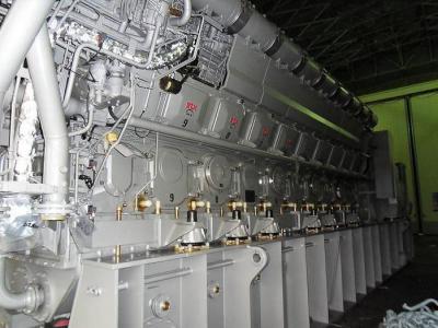 China 900kW 1980kW HFO Generator High Efficiency Generator MAN L21/31 Series for sale