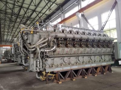China 1000 rpm 1200 rpm HFO Generator Set MAN L16/24 serie brandstofverbruik for sale