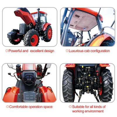 Cina 150 CV Trattore a quattro ruote motrici Macchina agricola FMD1504 Con cabina In vendita in vendita