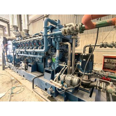 China 1500 kW Yuchai Biogas Generator Natuurgas Industriële Genset Eenheid Te koop
