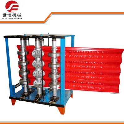 Cina Macchina piegatubi di IBR/ondulata tetto della lamiera sottile con velocità di lavoro di 9m/min in vendita