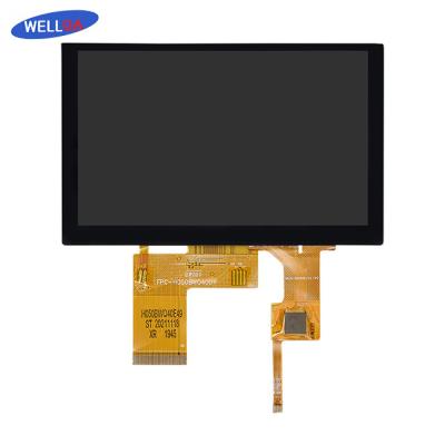 China LED-Hintergrundbeleuchtung LCD Farben der Pixel 16.7M des 5 Zoll-Auto-Monitors 480x272 zu verkaufen