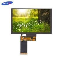 China Normally Black IPS LCD Display 5 Inch LCD Module ST7262 Driver lC for sale