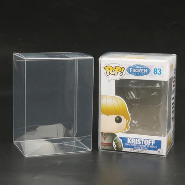 Quality Baili Funko Pop Auto Lock Protector 4" 0.5mm Funko Protector PET Clear Box for sale