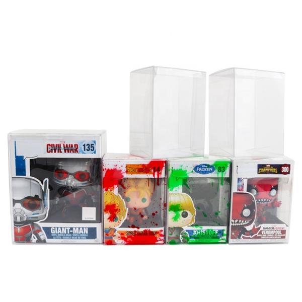 Quality Baili Funko Pop Toys Protector 4" 6" Inch Custom Embossed Logo Pop Protector PET for sale