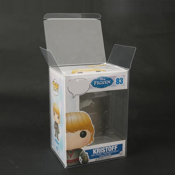 Quality Wholesale 4" 0.5mm Baili Funko Pop Auto Lock Protector Funko Protector PET Clear for sale