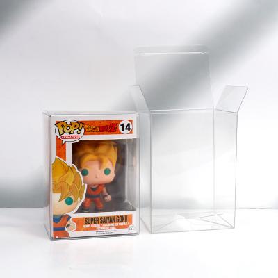 China Baili Funko Pop Toys Protector 4 Inch 0.5mm 96% UV Protected Clear PET for Pop Protector Wholesale for sale
