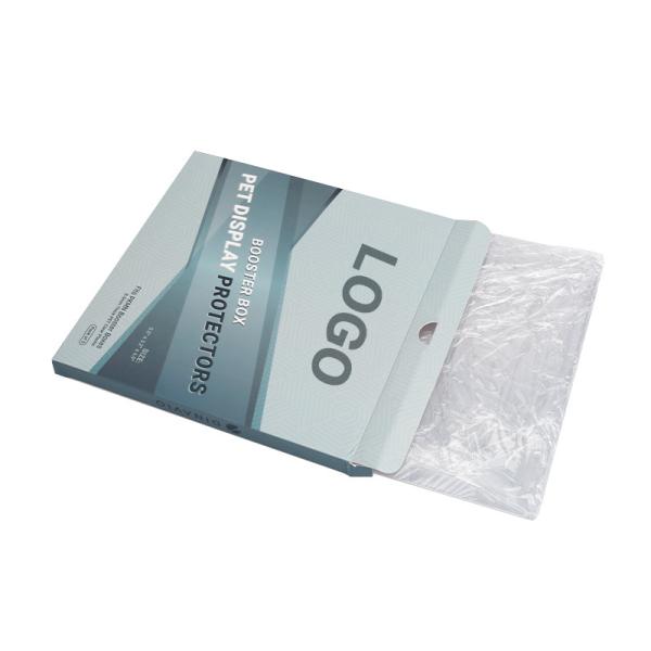 Quality Custom Logo Lock Paper Packaging Box Clear Booster Protector Pack for 5 Factory for sale