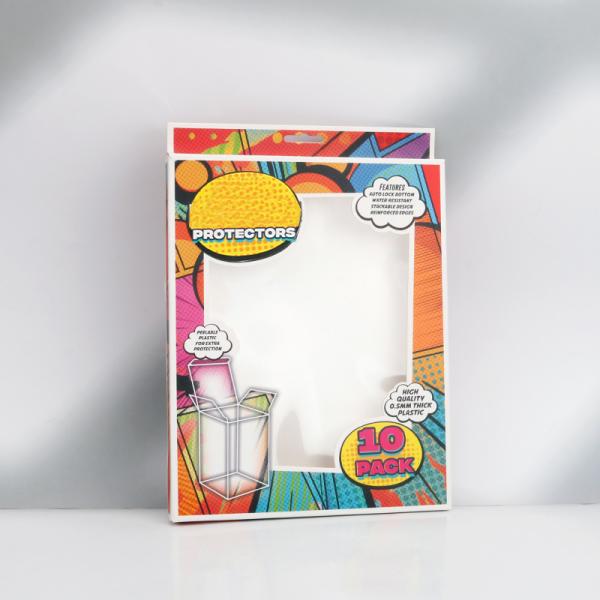 Quality Custom Logo Lock Paper Packaging Box Clear Booster Protector Pack for 5 Factory for sale