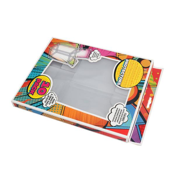 Quality Custom Logo Lock Paper Packaging Box Clear Booster Protector Pack for 5 Factory for sale