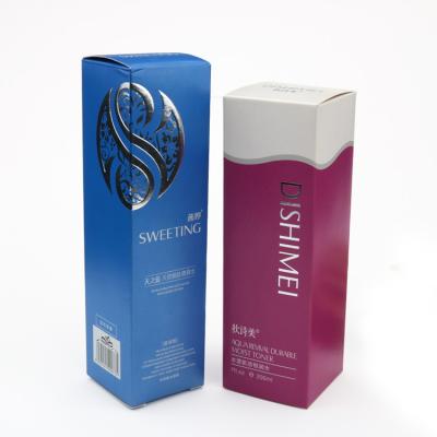 China OEM Custom Printing Make-Up Packing Box Face Cream Cosmetic Paper Packaging Skin Care Box Foldable Retail Paper Box Packaging for sale