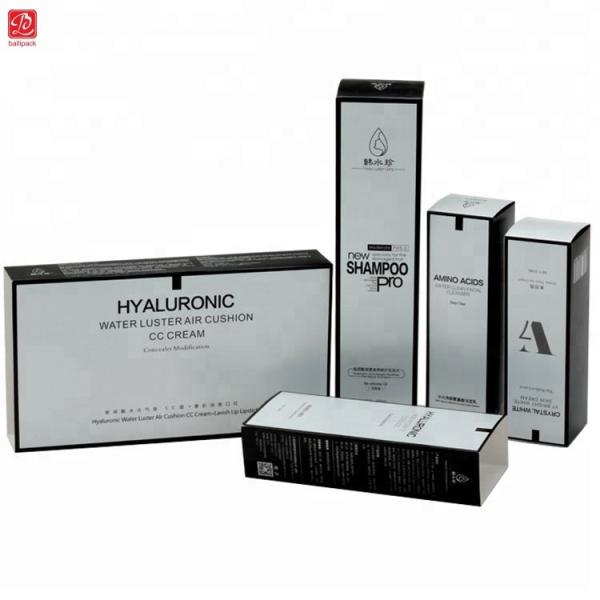 Quality BAILI Economical Custom Printing White Cardboard Cosmetic Box Sleeve for sale
