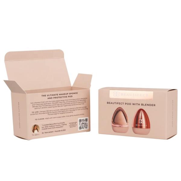 Quality High Quality Customized Beautifect Pod With Blender Paper Box Cosmetic Packaging for sale