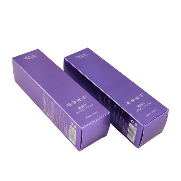 Quality High Quality OEM Printed Product Packaging Box Bottles Folded Paper Box for sale
