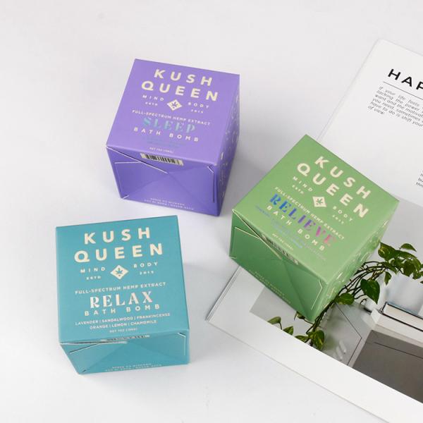 Quality Custom Full Color Candle Box Packaging Personal Care Paper Card Box Recyclable for sale