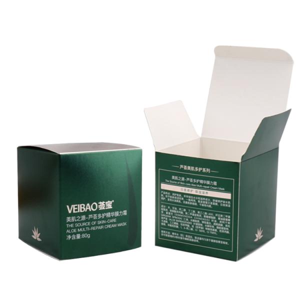 Quality Custom Full Color Candle Box Packaging Personal Care Paper Card Box Recyclable for sale