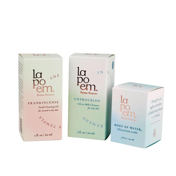 Quality Personalized Custom Candle Box Packaging Printed Craft Lotion Skin Care Paper for sale