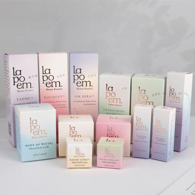 China Custom Design Cosmetic Skin Care Personal Care Set Packaging Paper Box Manufacturer for sale