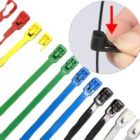 China Releasable Quick Release Cable Ties Colorful Reusable 5*200MM for sale