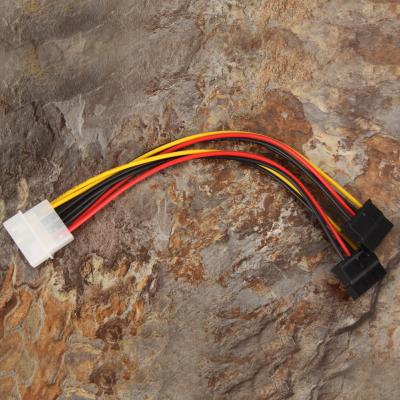 Cina 15.5cm 4 Pin di Pin Cable Wire Harness IDE Male To Dual SATA 15 in vendita