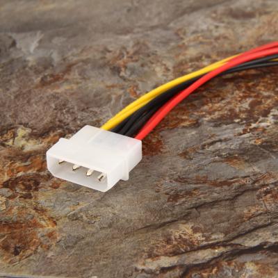 Cina 15.5cm 4 Pin di Pin Cable Wire Harness IDE Male To Dual SATA 15 in vendita